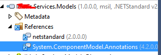 Reference conflicts using System.ComponentModel.Annotations from aspnet core 3.1 · Issue #50485 ...