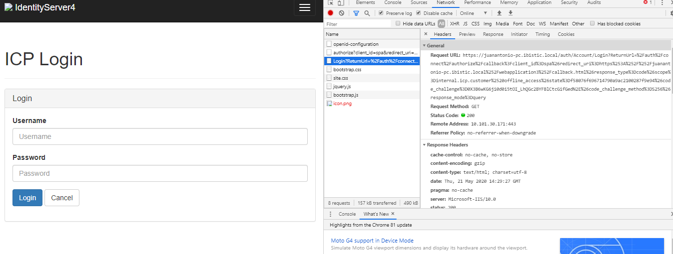 Antiforgery Exception · Issue 4426 · Identityserver Identityserver4 · Github