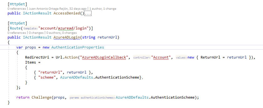 Error on OpenIdConnectAuthenticationHandler · Issue #23136 · dotnet/aspnetcore · GitHub