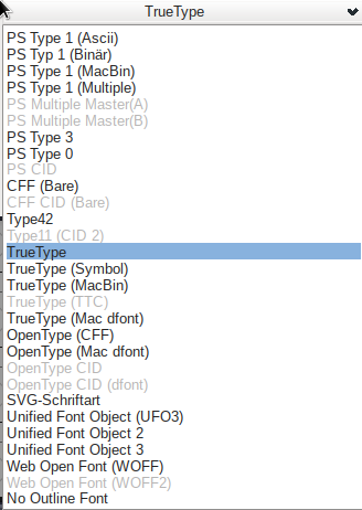 Support WOFF2 · Issue #1503 · fontforge/fontforge · GitHub