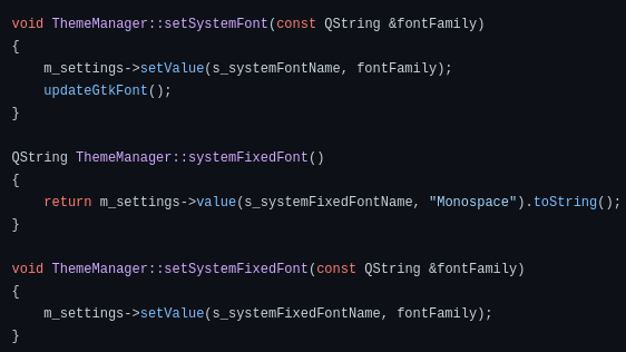 Fixed font not set in QFontDatabase · Issue #6 · cyberos/cyber-workspace · GitHub