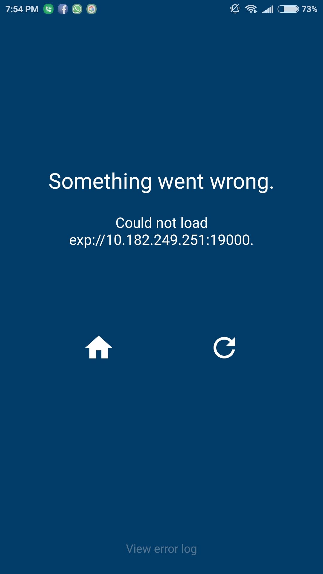 getting error while scanning the QR code, something went wrong · Issue #627 · expo/create-react ...