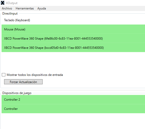 Two Gamepads with same ID · Issue #159 · csutorasa/XOutput · GitHub