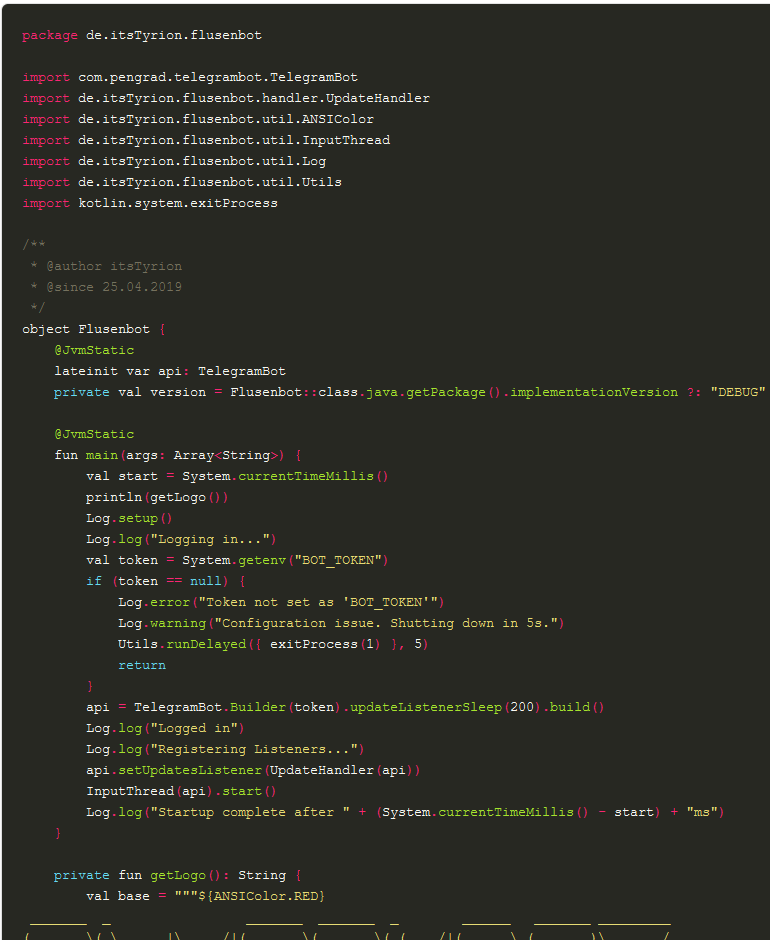 Kotlin partially not highlighted and very different from pygments · Issue #676 · alecthomas ...