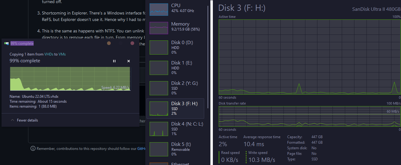 More performance quirks · Issue #536 · maharmstone/btrfs · GitHub
