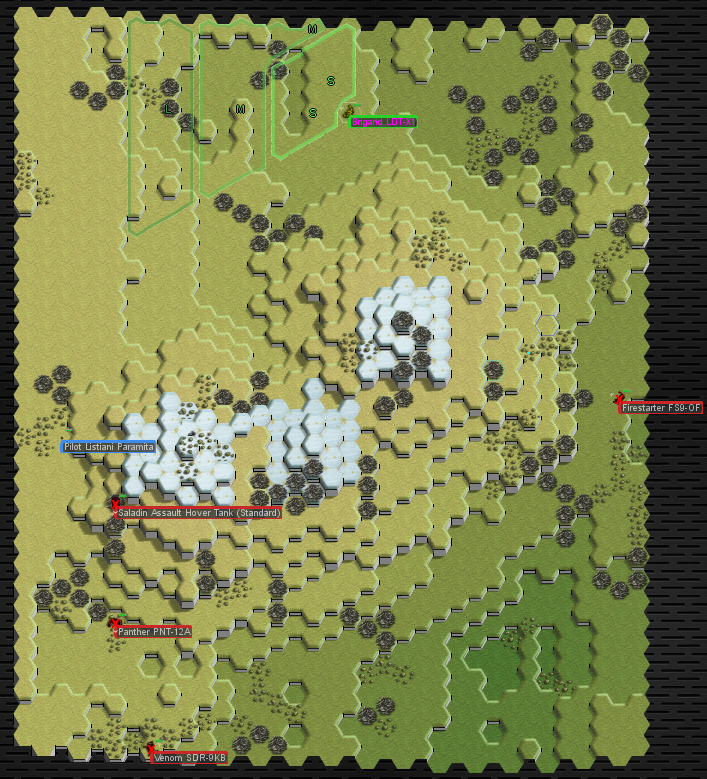 Mech fled and carried other mechs off the field from across the map ...