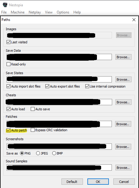 Allow to load patches manually · Issue #358 · 0ldsk00l/nestopia · GitHub