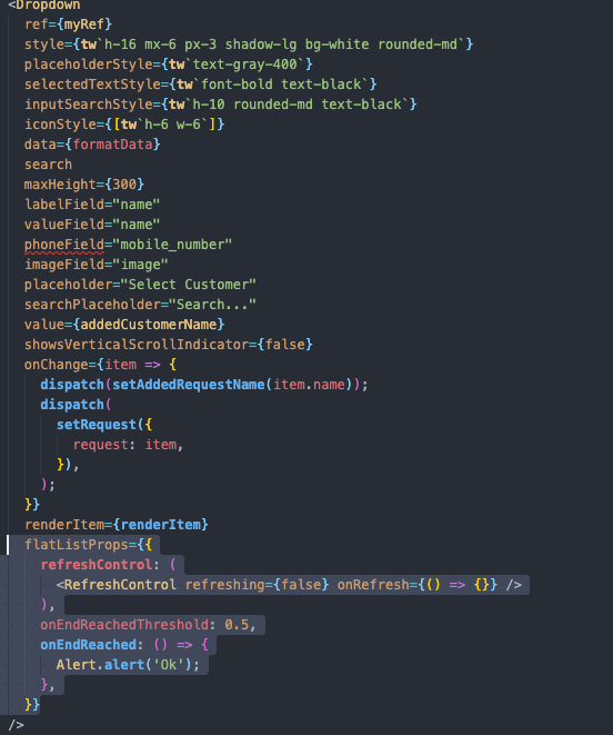 Ononendreached And Onendreachedthreshold · Issue 49 · Hoaphantn7604 React Native Element