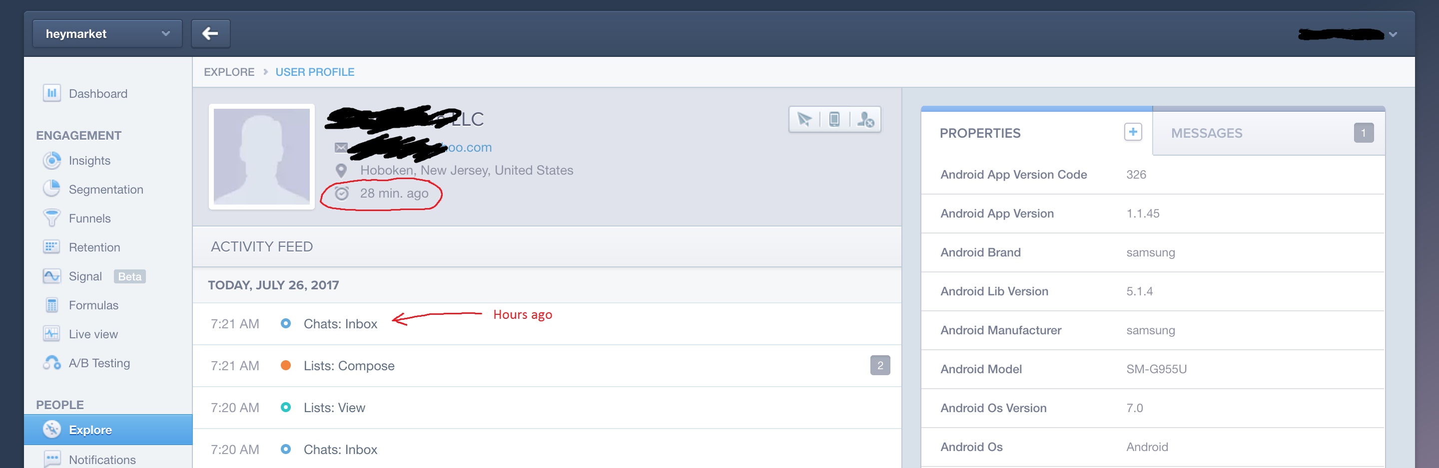 My App Service Is Running In Background But I Do Not Want Mixpanel To Present Like The User Is