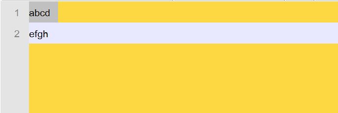 Join line (ctrl+j) requires select some part of the last line (not sure ...