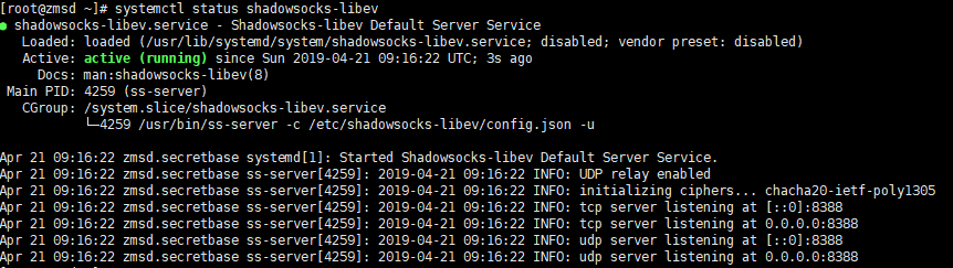 The service seems to be running, however the clients I use can't connect. · Issue #2356 ...