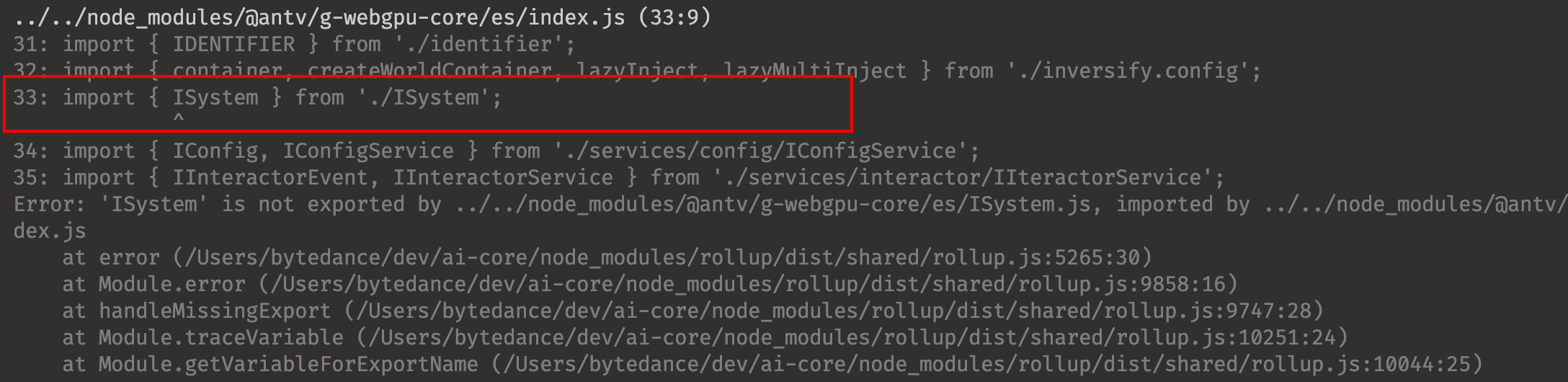g6 内部依赖的 g-webgpu-core 的 es module 有问题 · Issue #2675 · antvis/G6 · GitHub