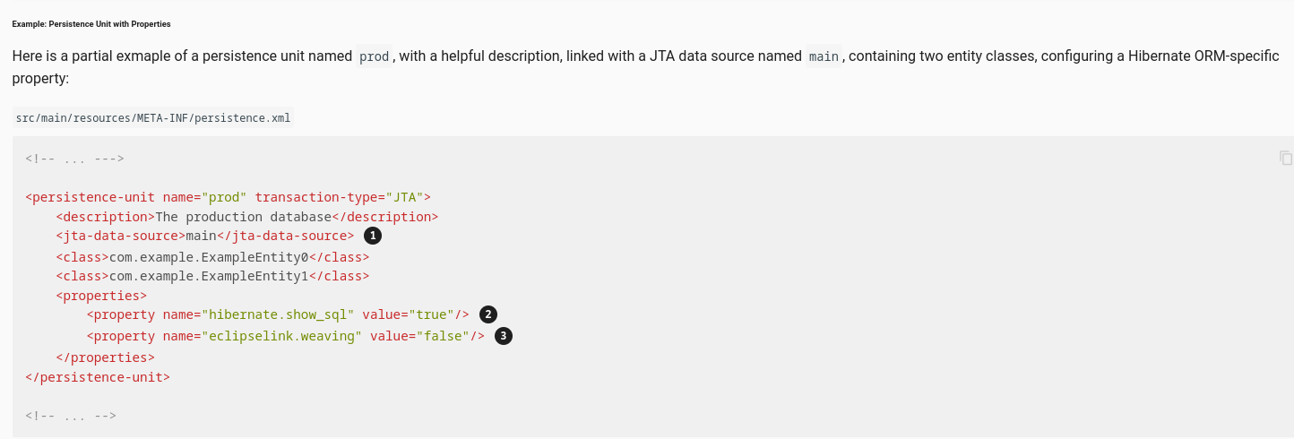 DOC We should avoid persistence unit name PROD · Issue #7591 · helidon-io/helidon · GitHub