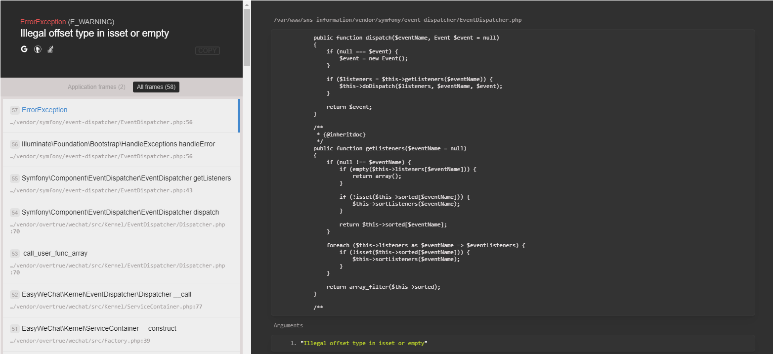 这是什么问题? · Issue #326 · overtrue/laravel-wechat · GitHub