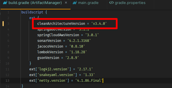 Error with task updateCleanArchitecture · Issue #378 · bancolombia ...