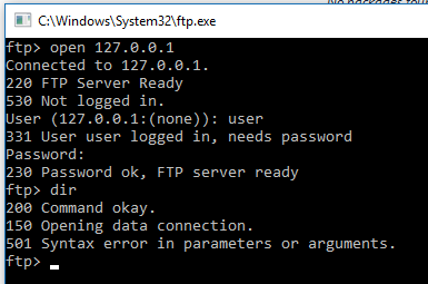 LIST command not working when using NuGet package DotNet.Glob newer than 2.0.0 · Issue #37 ...