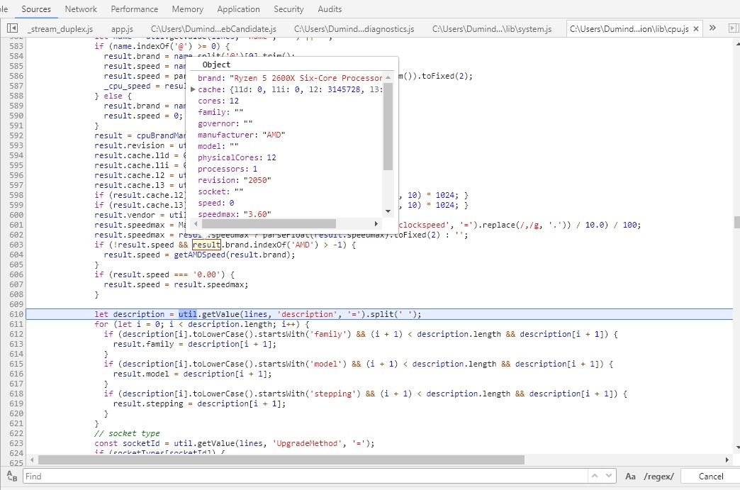 0 speed reported for Ryzen 5 2600X CPU · Issue #356 · sebhildebrandt ...