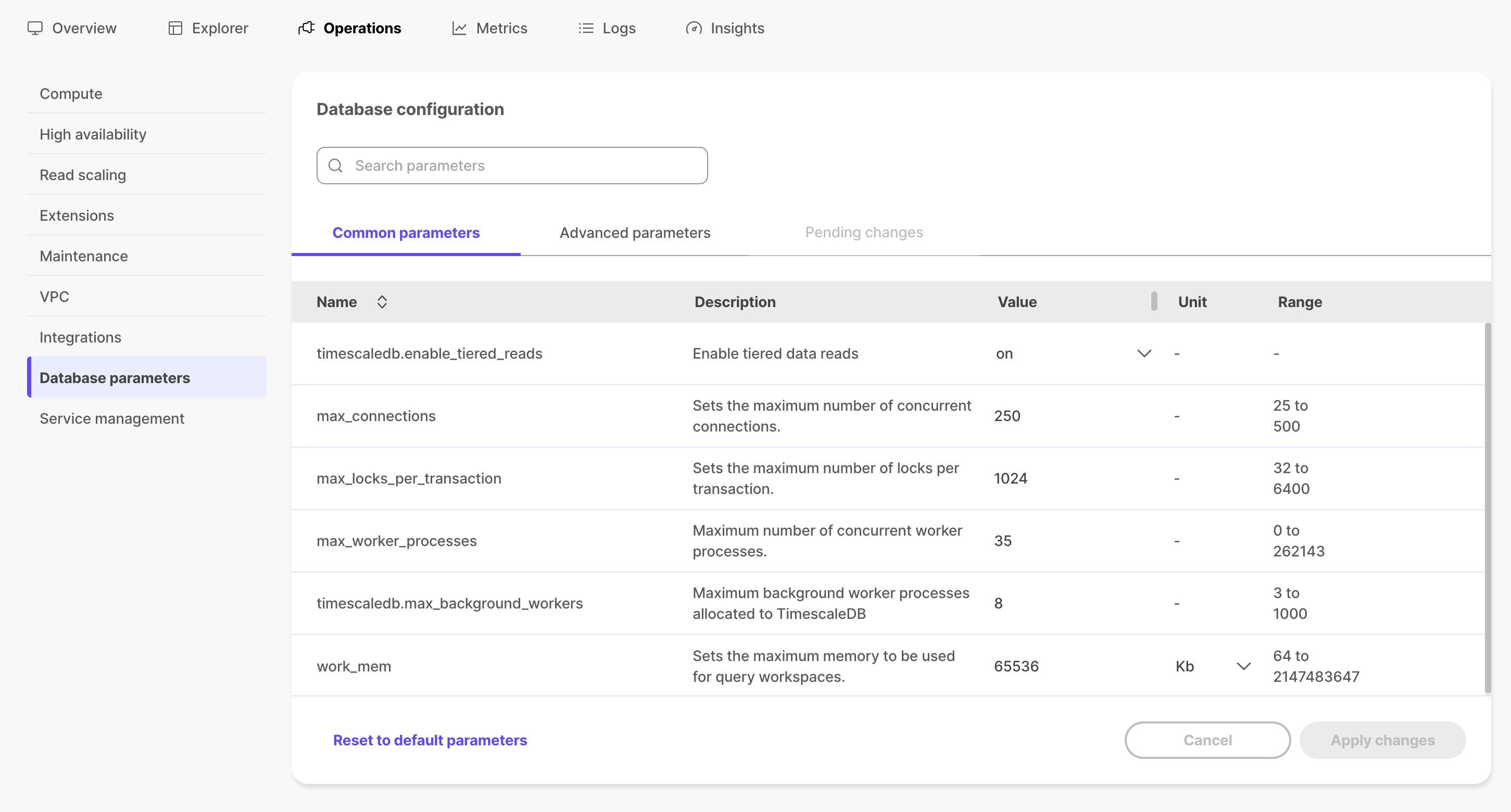 Feature request: configuring database parameters through Terraform · Issue #120 · timescale ...