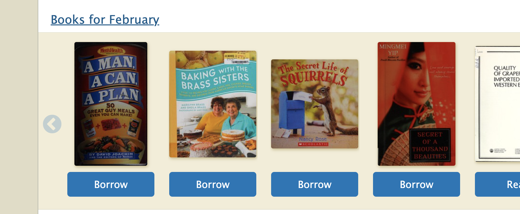 Remove monthly carousels from home page · Issue #7505 · internetarchive/openlibrary · GitHub