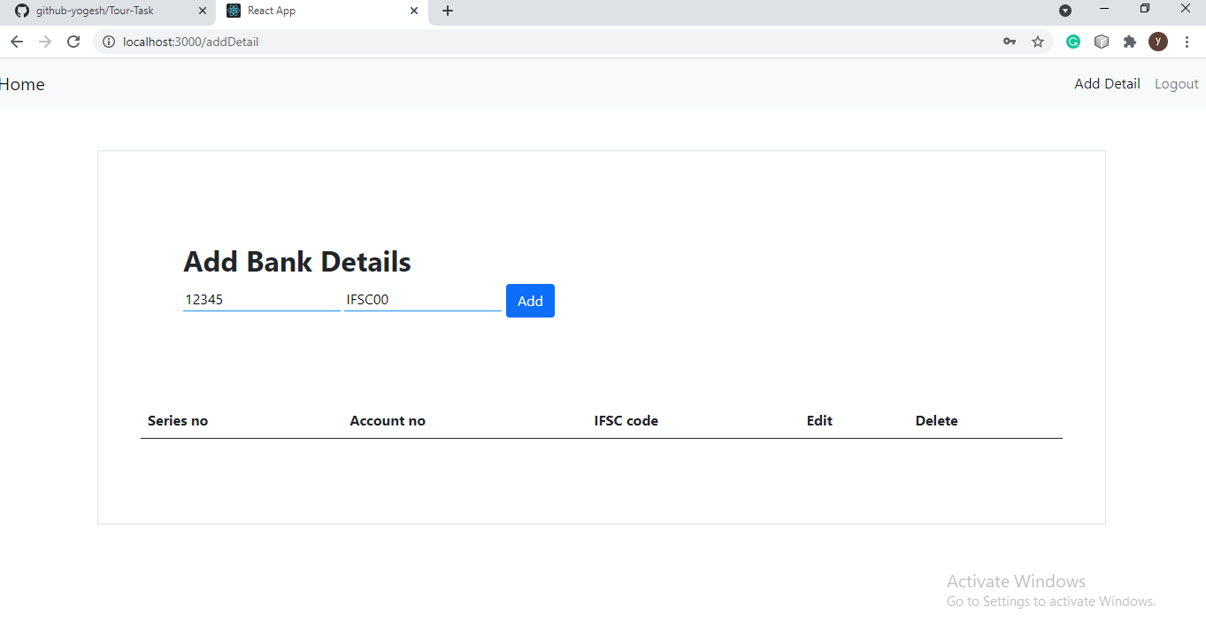 GitHub - github-yogesh/Tour-Task GitHub - github-yogesh/Tour-Task