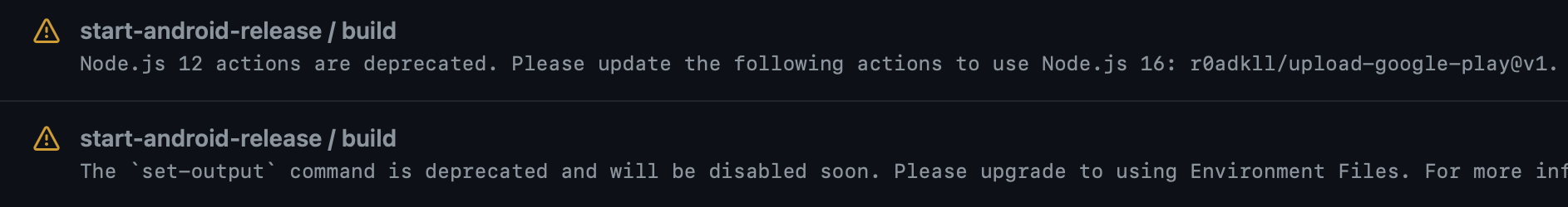 Please update action so it is not using deprecated techniques anymore · Issue #169 · r0adkll ...