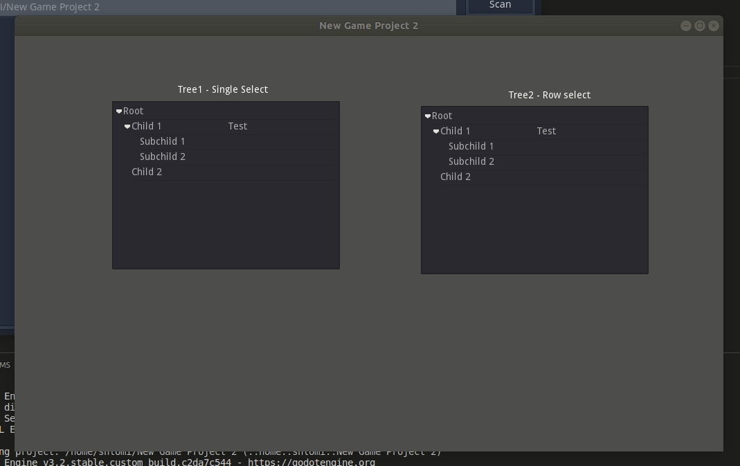 Tree SELECT_ROW allows de-selecting rows, not emitting _tree_selected ...