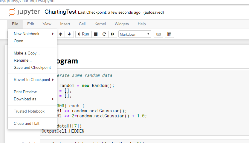 The "Publish..." button is disappeared · Issue #6814 · twosigma/beakerx · GitHub