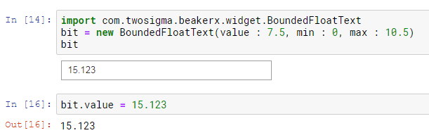 BoundedFloatText widget bug (GroovyAPI) · Issue #7831 · twosigma/beakerx · GitHub