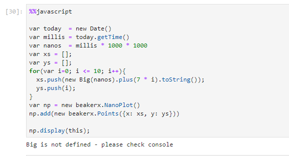 error in JavaScript for nanoPlot (Lab, Python) · Issue #7974 · twosigma/beakerx · GitHub