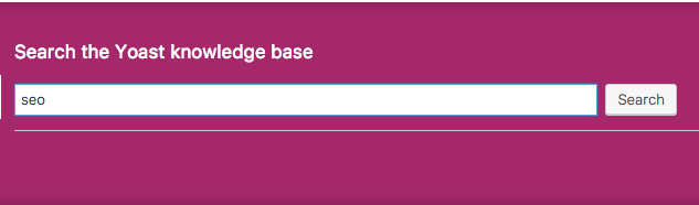 Search component only starts searching after hitting the search button · Issue #150 · Yoast ...