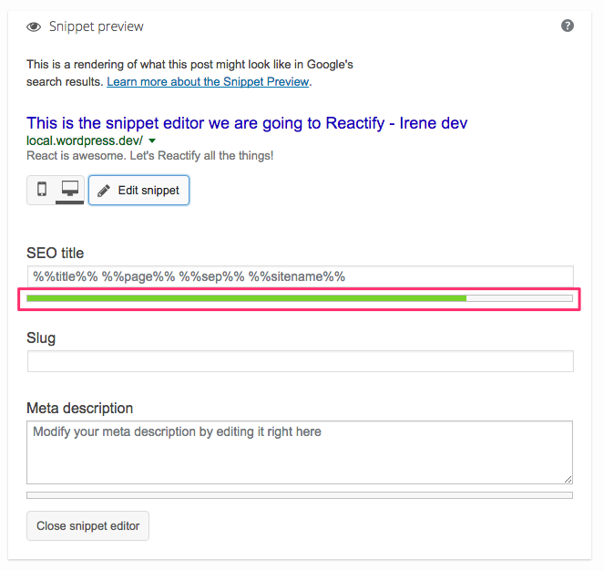 Implement ProgressBar Component · Issue #157 · Yoast/yoast-components · GitHub