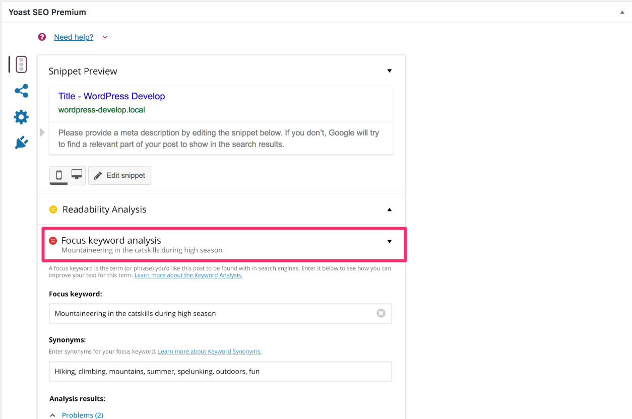 Create a collapsible header with keyword and icon · Issue #653 · Yoast/yoast-components · GitHub