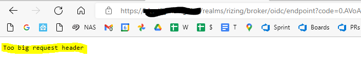 ⚠️ Kubernetes Operator Too Big Request Header · Issue 14047 · Keycloakkeycloak · Github