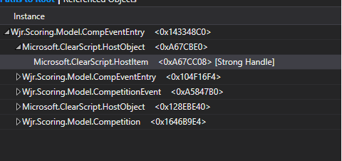 Clearscript holding references to CLR instances · Issue #100 · microsoft/ClearScript · GitHub