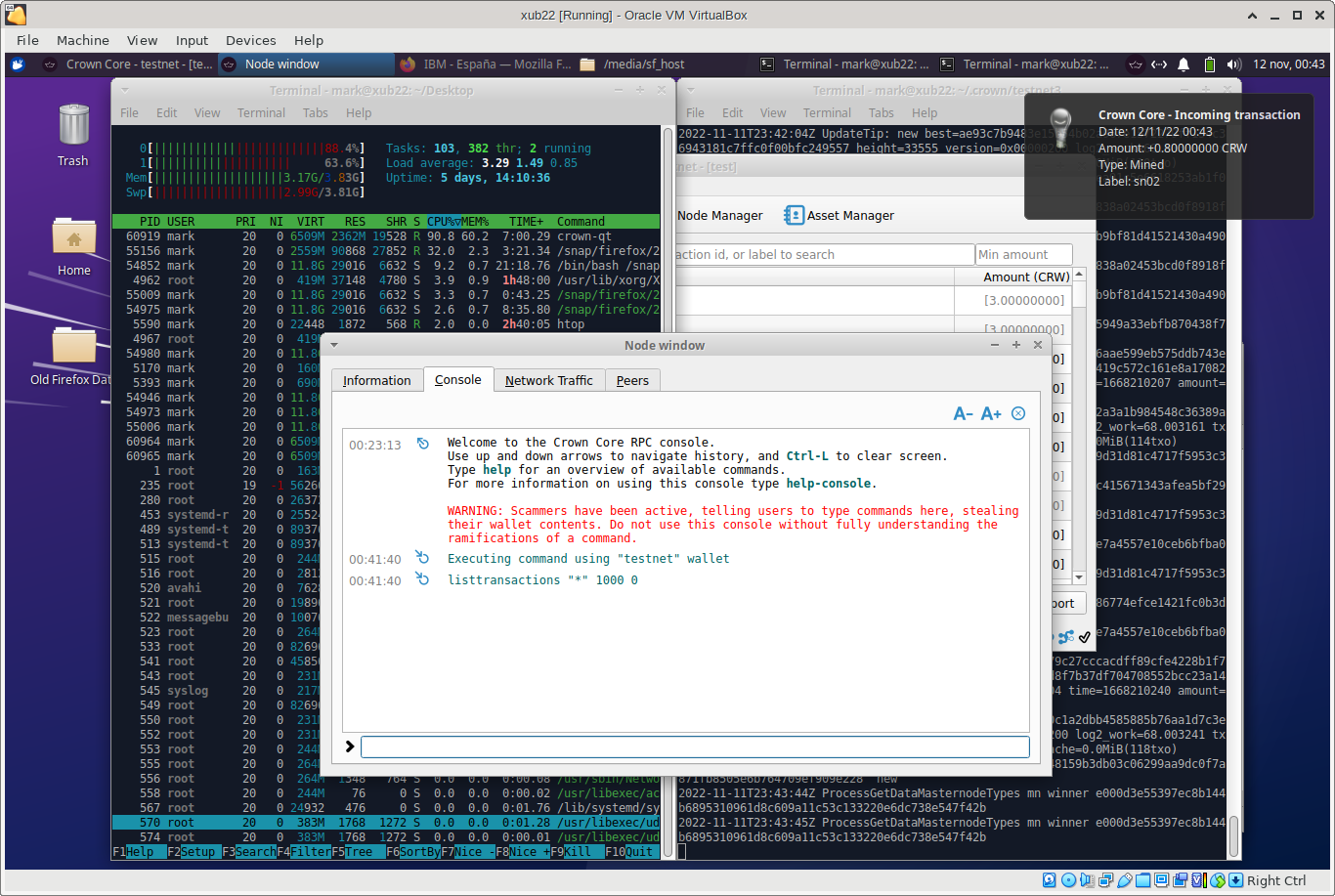 v0.0.0.65 listtransactions got the daemon killed by OOM-killer · Issue #173 · Crowndev/crown ...