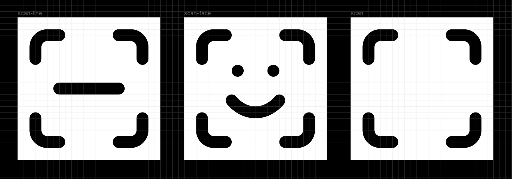 Adds `scan-face` icon by karsa-mistmere · Pull Request #768 · lucide-icons/lucide · GitHub