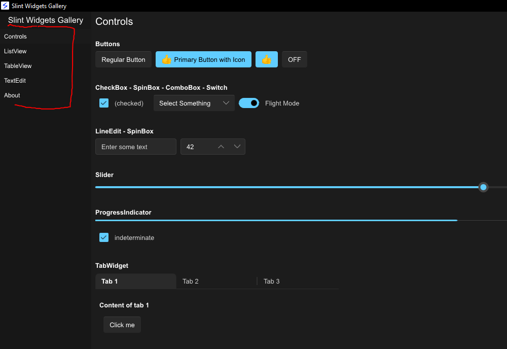 Changing tab in the Gallery demo unmaximizes the window · Issue #3419 · slint-ui/slint · GitHub