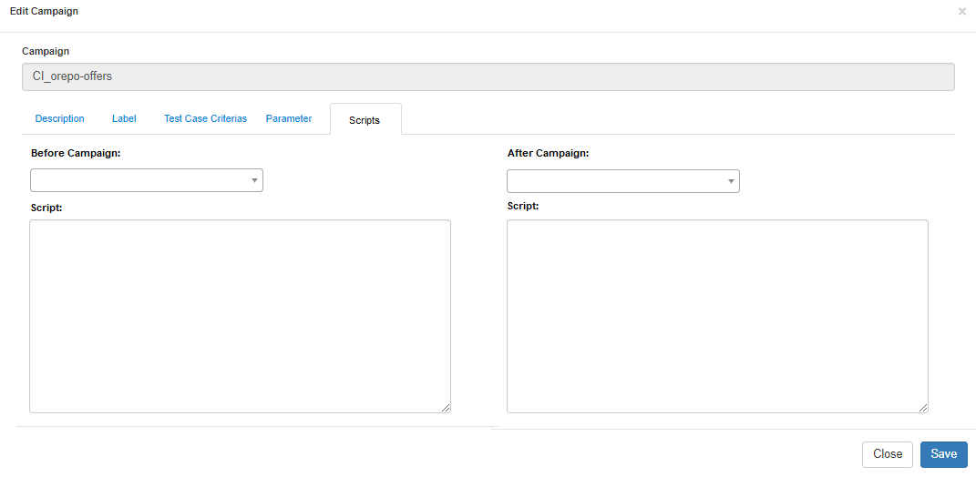 Can execute campaign with several technologie type (selenium / appium / sikuli / ...) - Queue ...