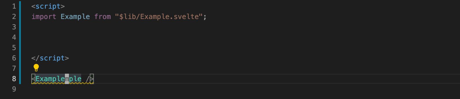 Quick Fix Component Imports · Issue 1189 · Sveltejs Language Tools · Github