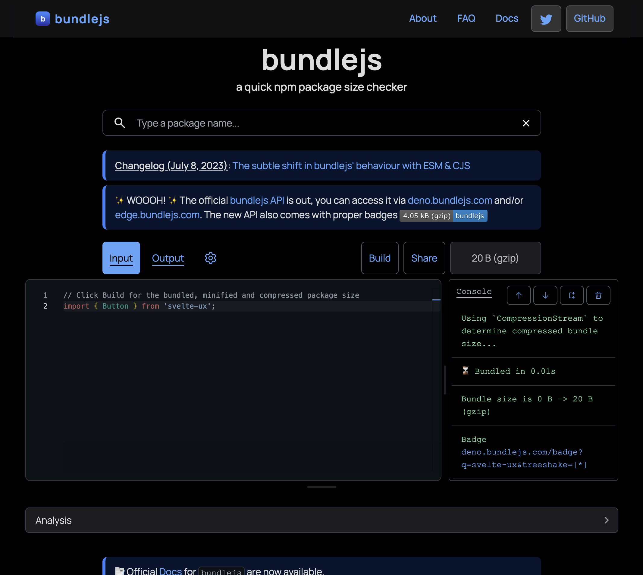 Investigate Package Size Consider `sideeffect` · Issue 124 · Techniq Svelte Ux · Github