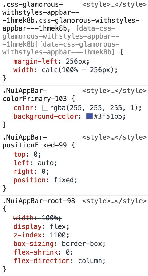 [Discussion] How to use glamorous with MUI child components (Drawer ...