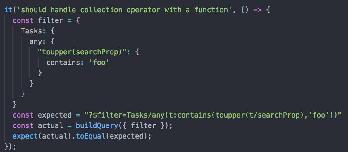 Collection operation error with nested functions · Issue #12 · techniq/odata-query · GitHub