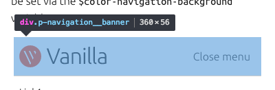 Change in height of global navigation header between desktop and mobile ...
