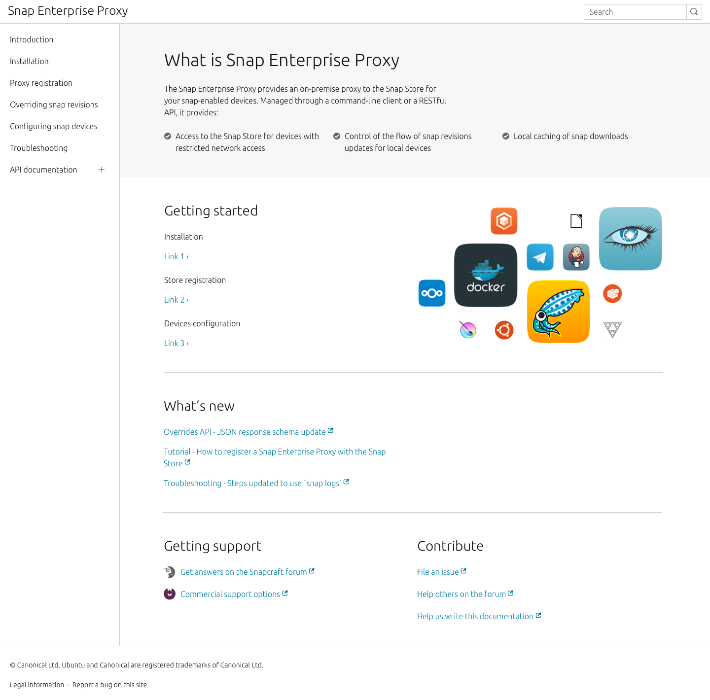 Create docs homepage template for Enterprise proxy · Issue #221 ...