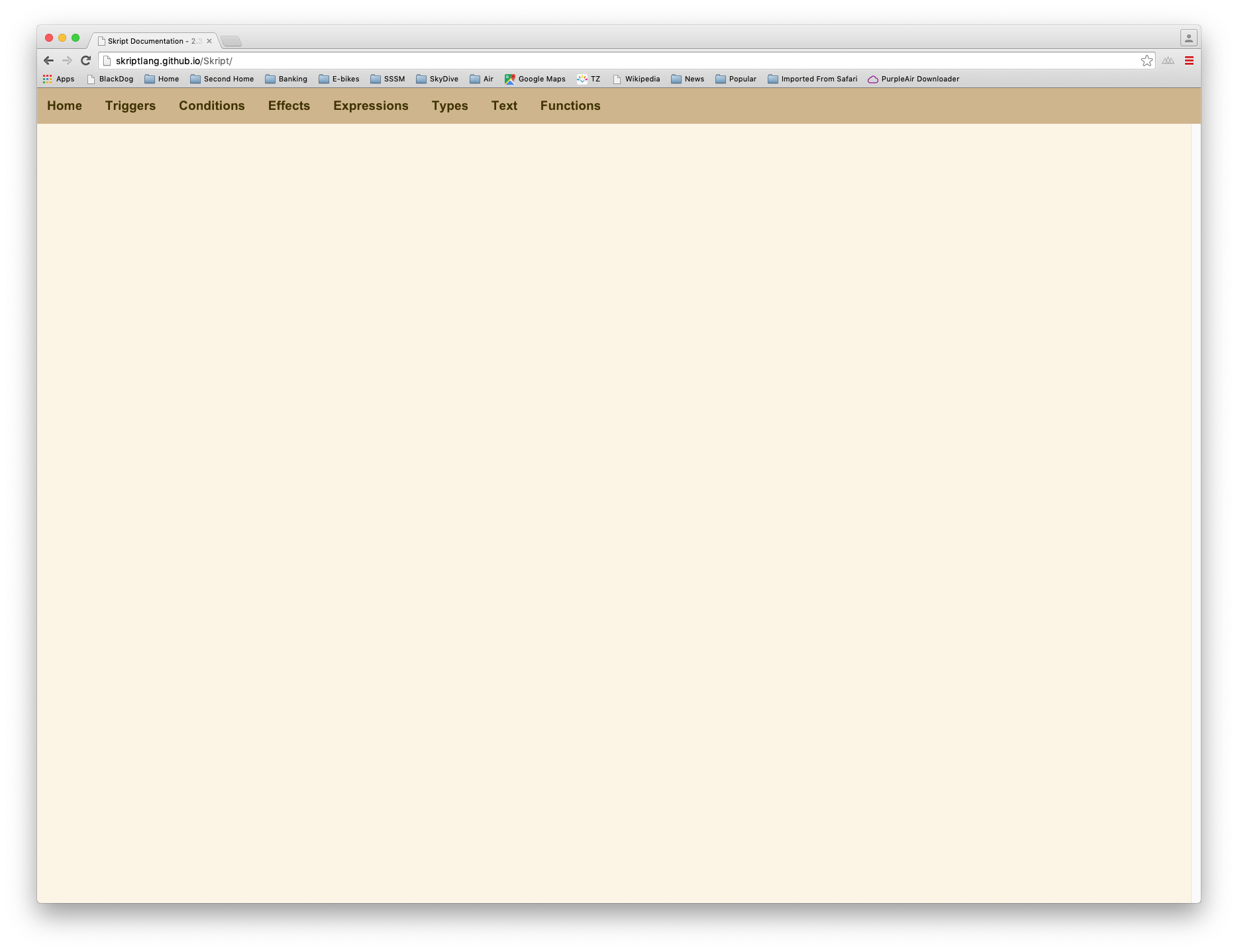 Documentation pages in different browsers · Issue #1721 · SkriptLang/Skript · GitHub