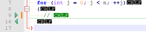 Hidden lines doesn't work with code folding · Issue #13682 · notepad-plus-plus/notepad-plus-plus ...