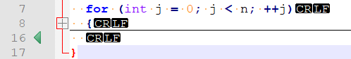 Hidden lines doesn't work with code folding · Issue #13682 · notepad-plus-plus/notepad-plus-plus ...