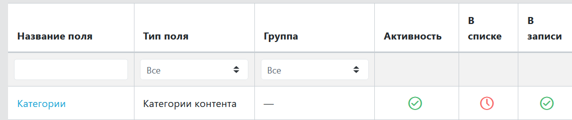 Категории, поле "Категории контента", фильтр · Issue #1455 · instantsoft/icms2 · GitHub