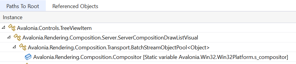 Memory leak in treeview or maybe items container generator · Issue ...
