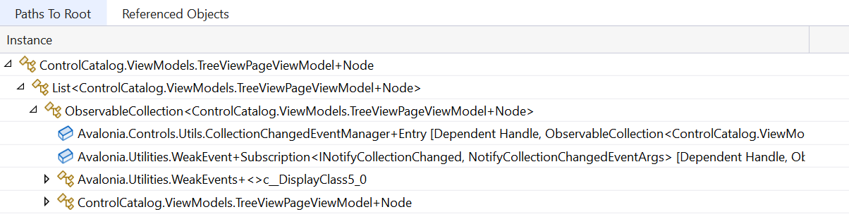 Memory leak in treeview or maybe items container generator · Issue ...